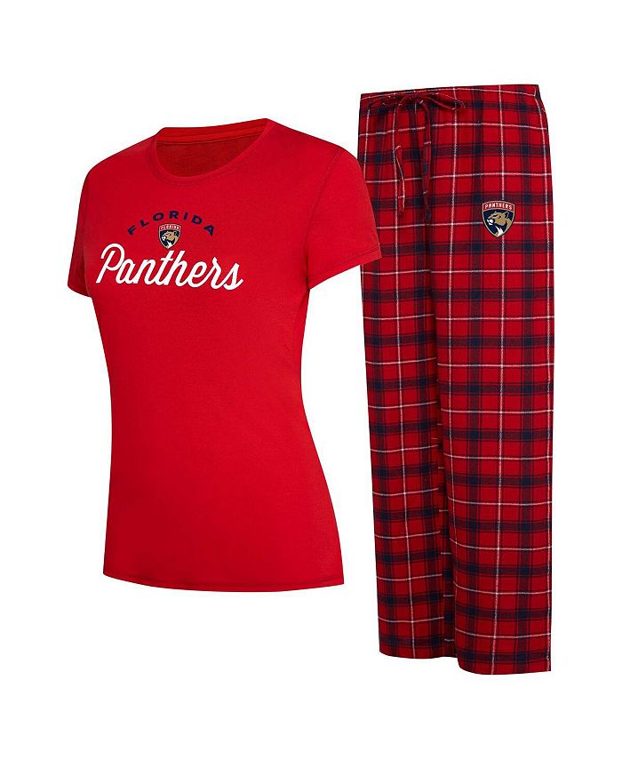 Concepts Sport Women's Red, Navy Florida Panthers Arctic T-shirt and ...