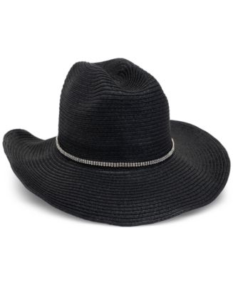 I.N.C. International Concepts Women's Rhinestone Band Cowgirl Hat ...