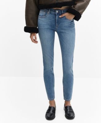 MANGO Women's Skinny Push-Up Jeans - Macy's