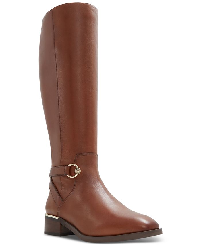 ALDO Women's Eterimma Wide-Calf Knee-High Riding Boots - Macy's