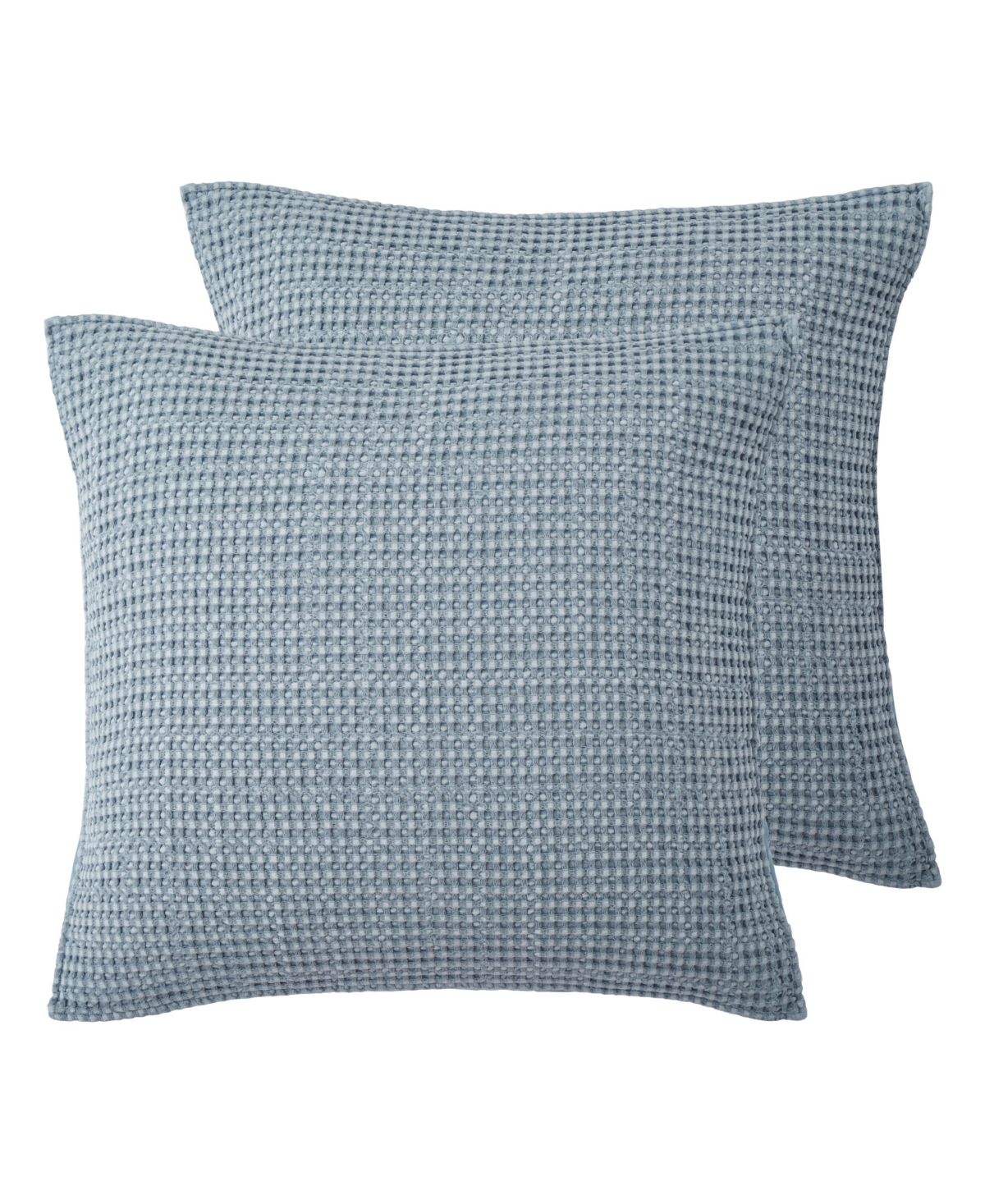 Click here for Levtex Mills Waffle 2-Pc. Sham Set  European - Blu... prices