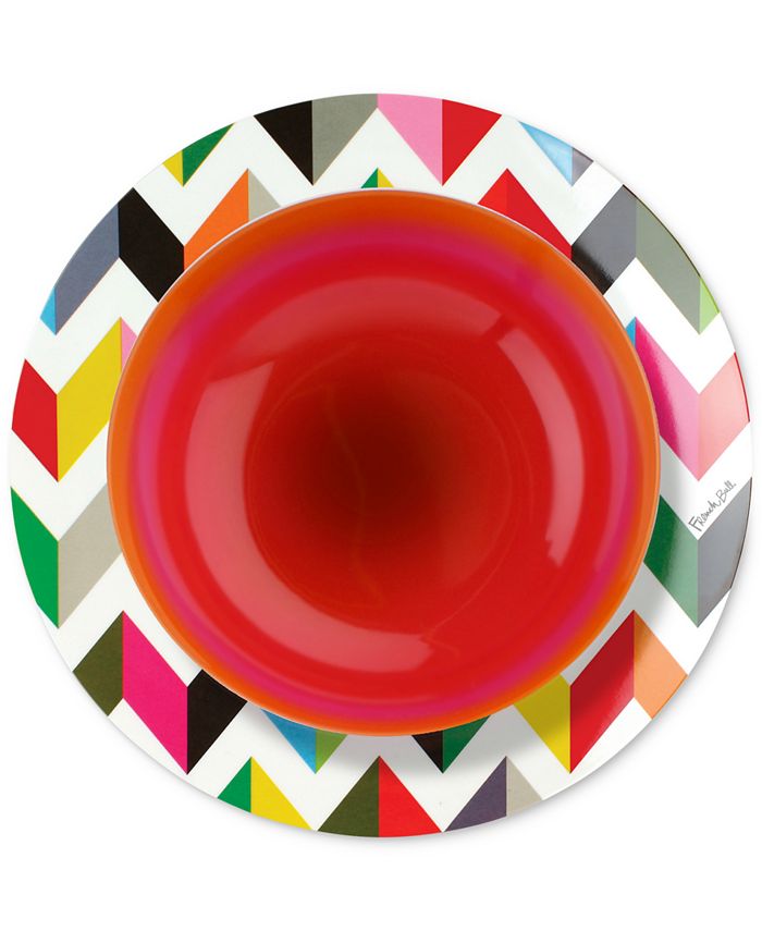 French Bull Assorted Melamine Dinner Plates, Set of 6 - Macy's