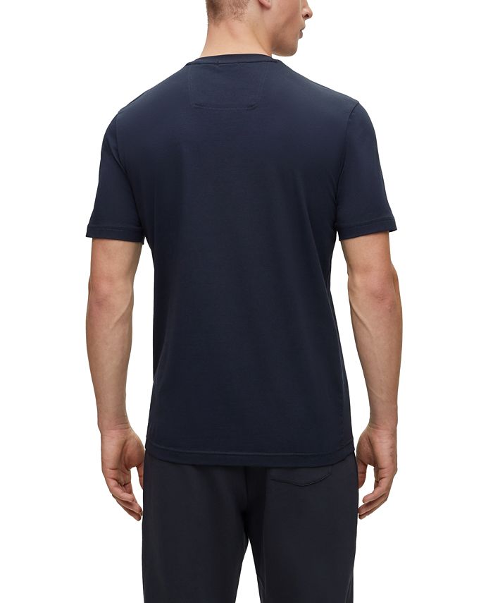 Hugo Boss Men's Mirror-Effect Artwork T-shirt - Macy's