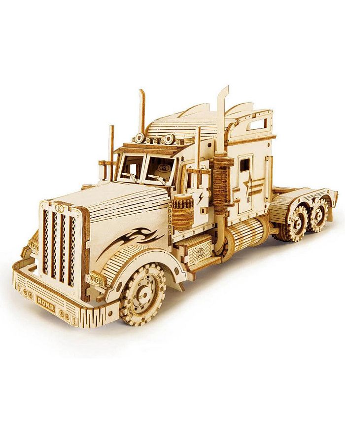 Flash Popup DIY 3D Wood Puzzle - Big Rig - 286pcs - Macy's