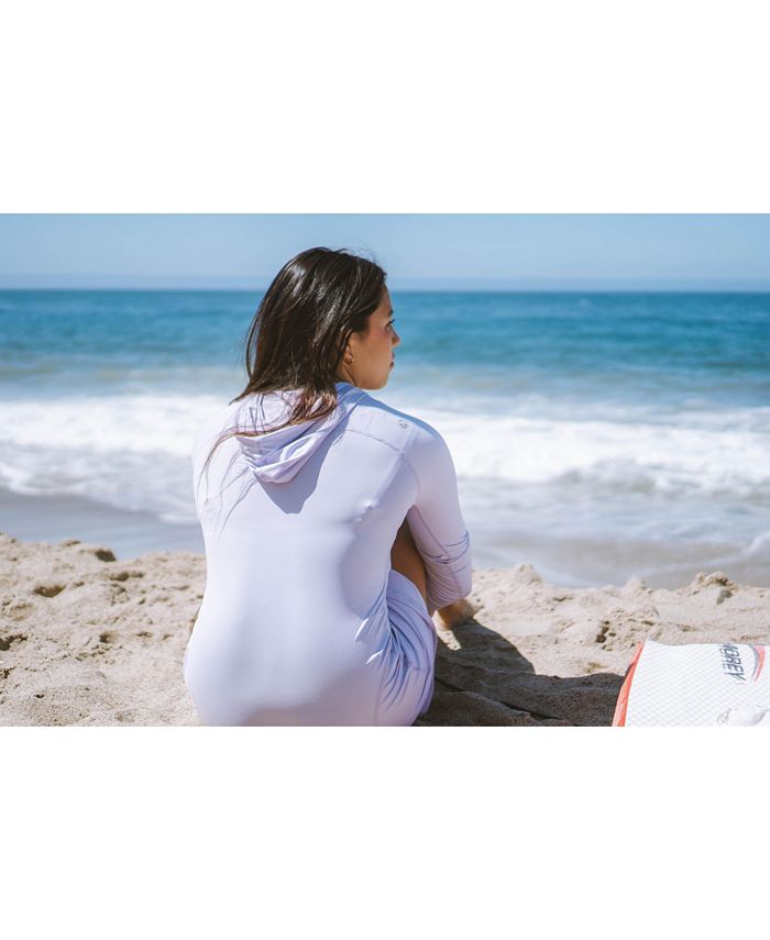BloqUV Women's UPF 50+ Sun Protection Hoodie Dress - Macy's