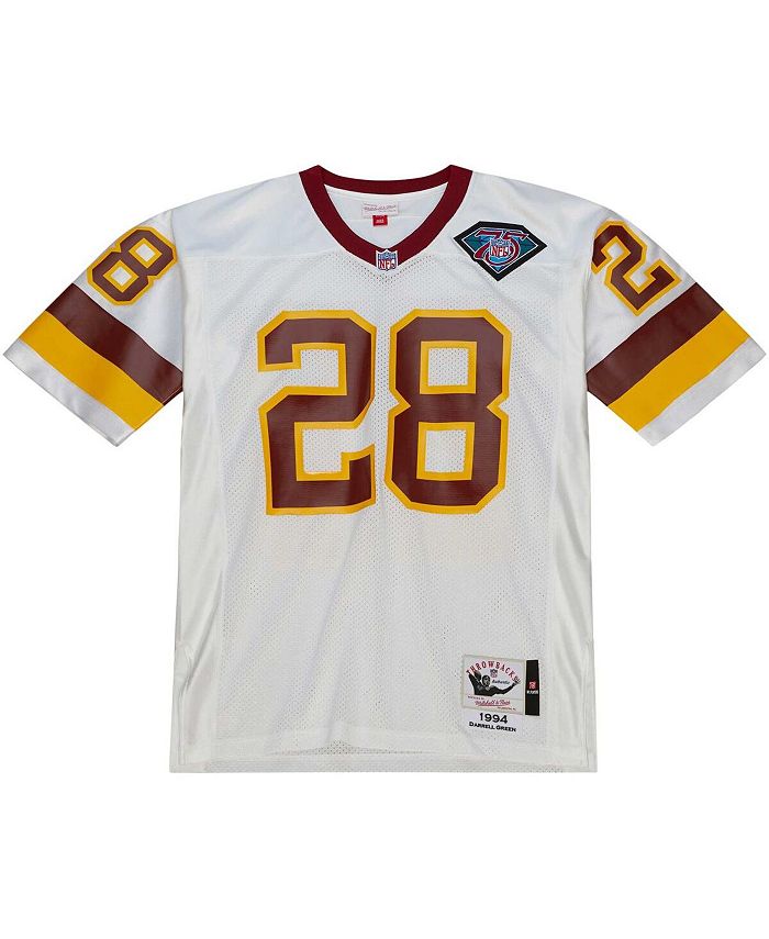 Mitchell & Ness Men's Darrell Green White Washington Commanders 2004 ...