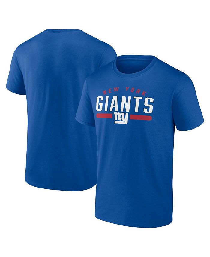 Fanatics Men's Royal New York Giants Big and Tall Arc and Pill T-shirt ...