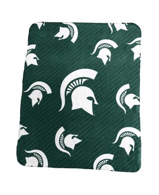 Michigan State Spartans 50" x 60" Repeating Logo Classic Plush Throw ...