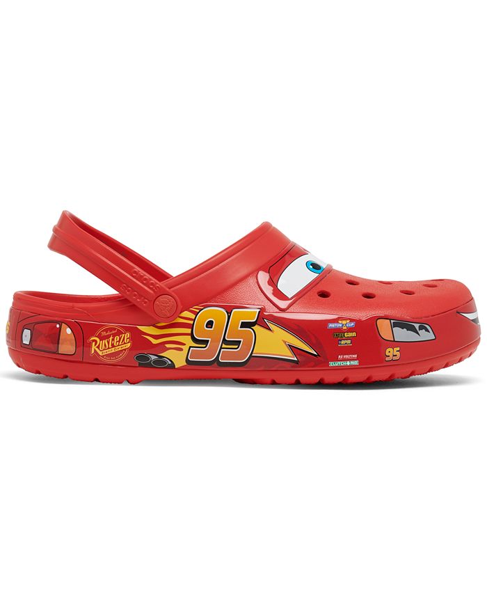 Crocs Men's Disney and Pixar Cars' Lightning McQueen Classic Clogs from ...