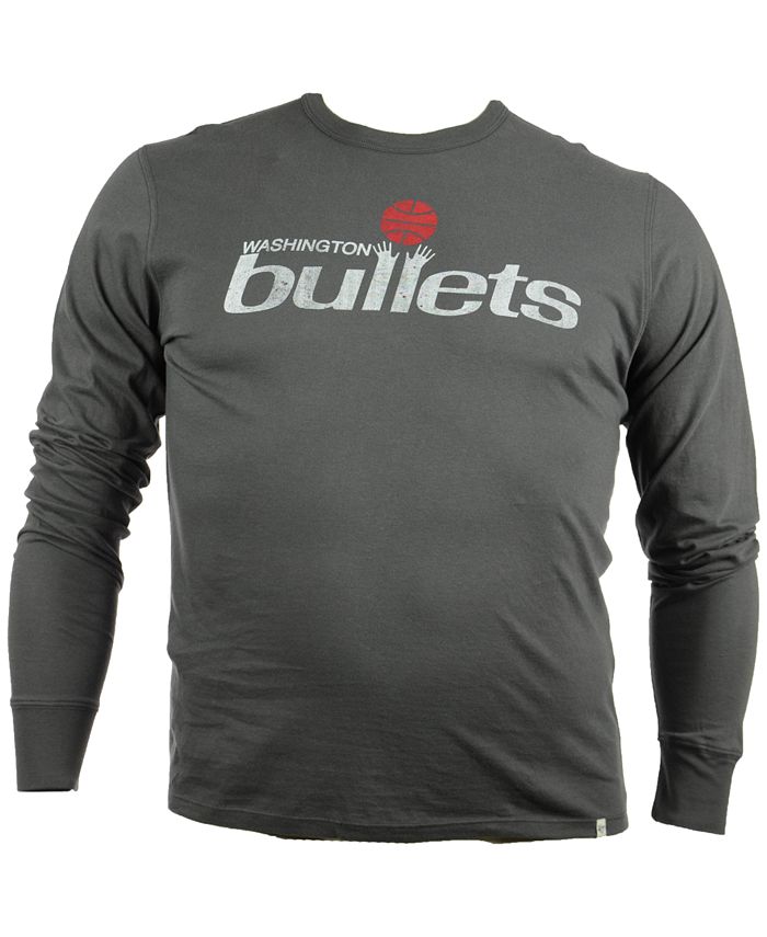 '47 Brand Men's Long-Sleeve Washington Bullets Flanker T-Shirt - Macy's