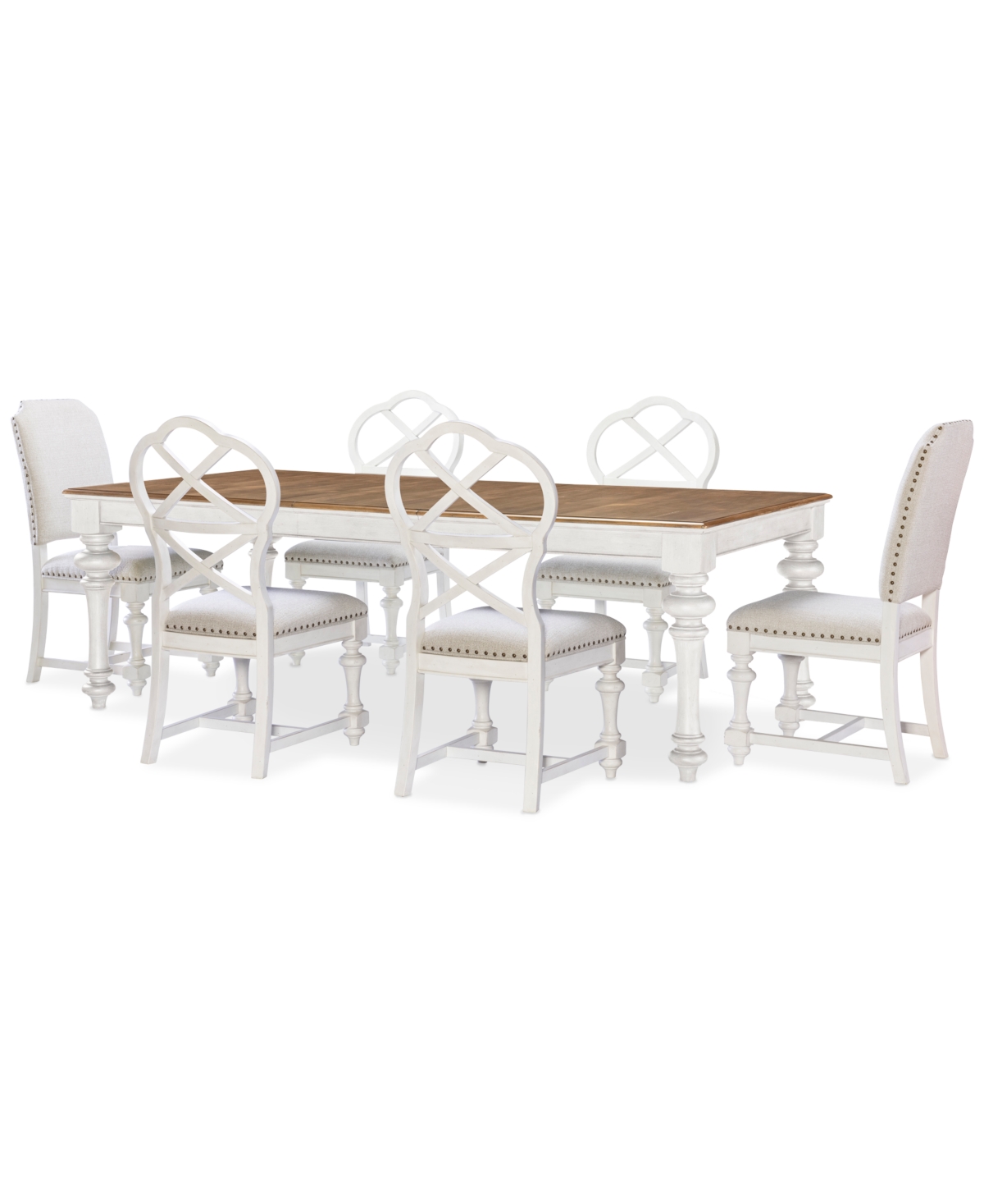 Click here for Mandeville 7 Pc. Dining Set (Rectangular Table  4... prices