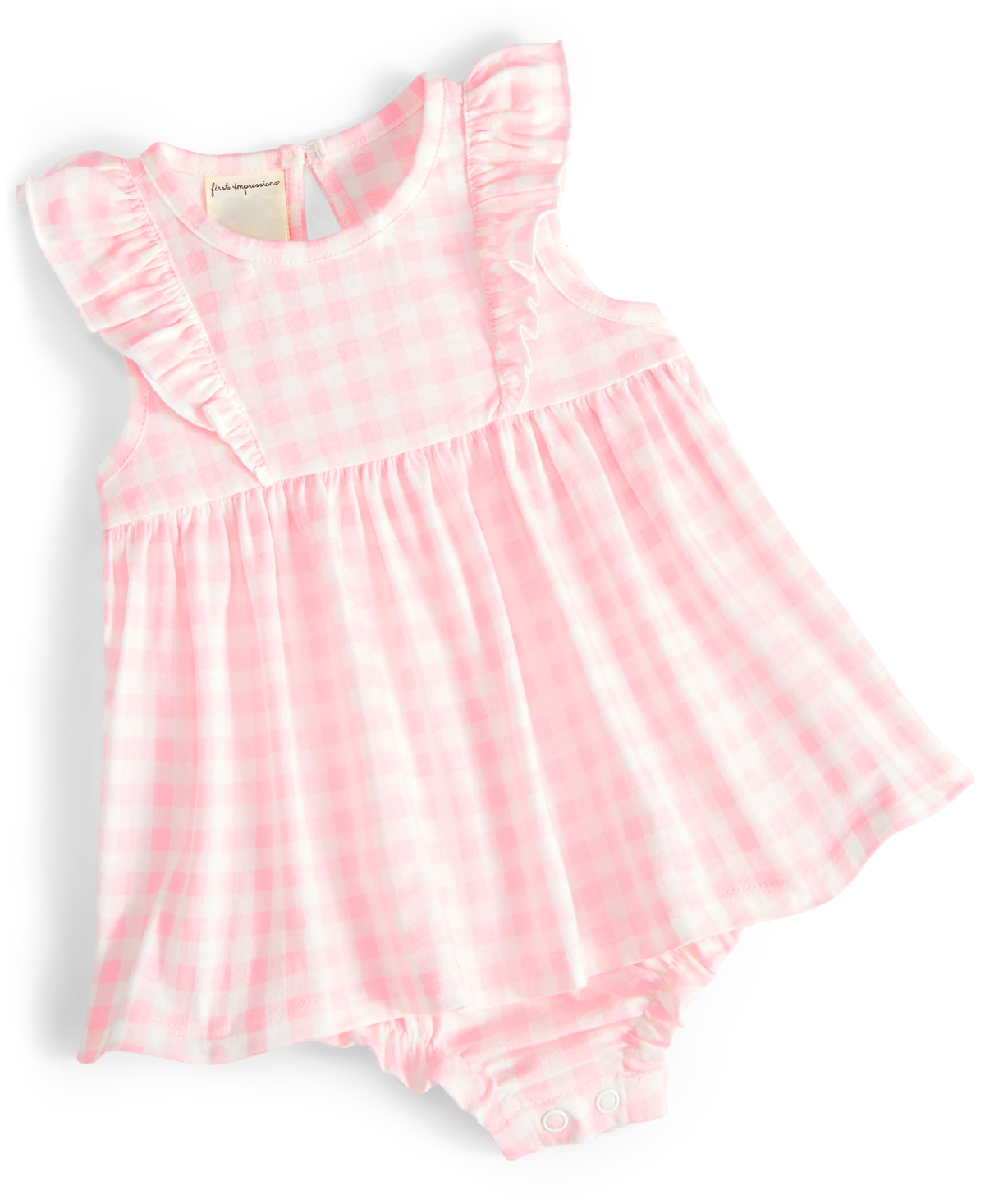 Click here for First Impressions Baby Girls Coastal Gingham Skirt... prices