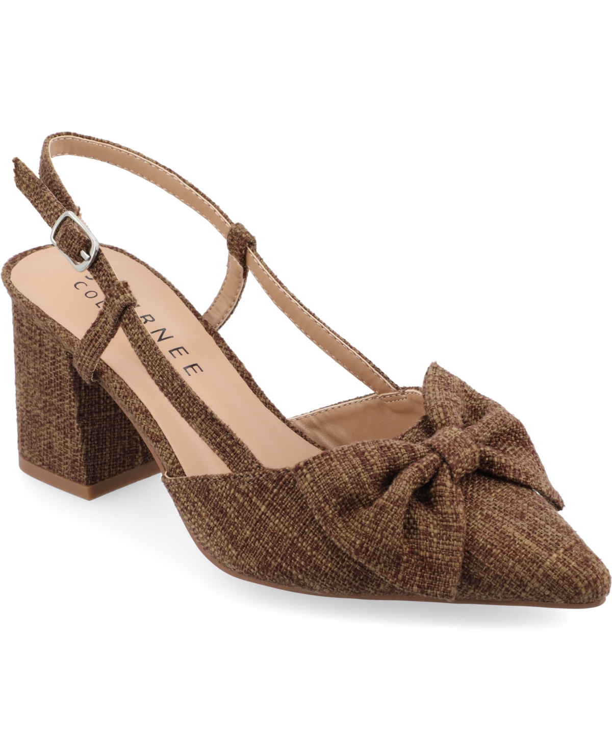 Click here for Journee Collection Womens Tailynn Wide Width Sling... prices
