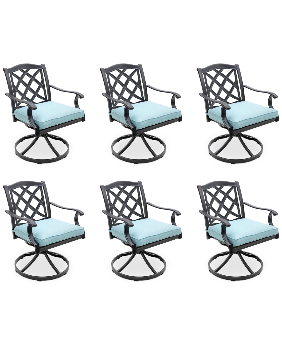 Click here for Wythburn Mix and Match Lattice Outdoor Swivel Chai... prices