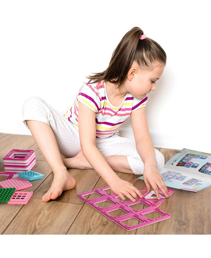 Play Brainy Magnetic Building Tiles Set (39 Pc) - Macy's