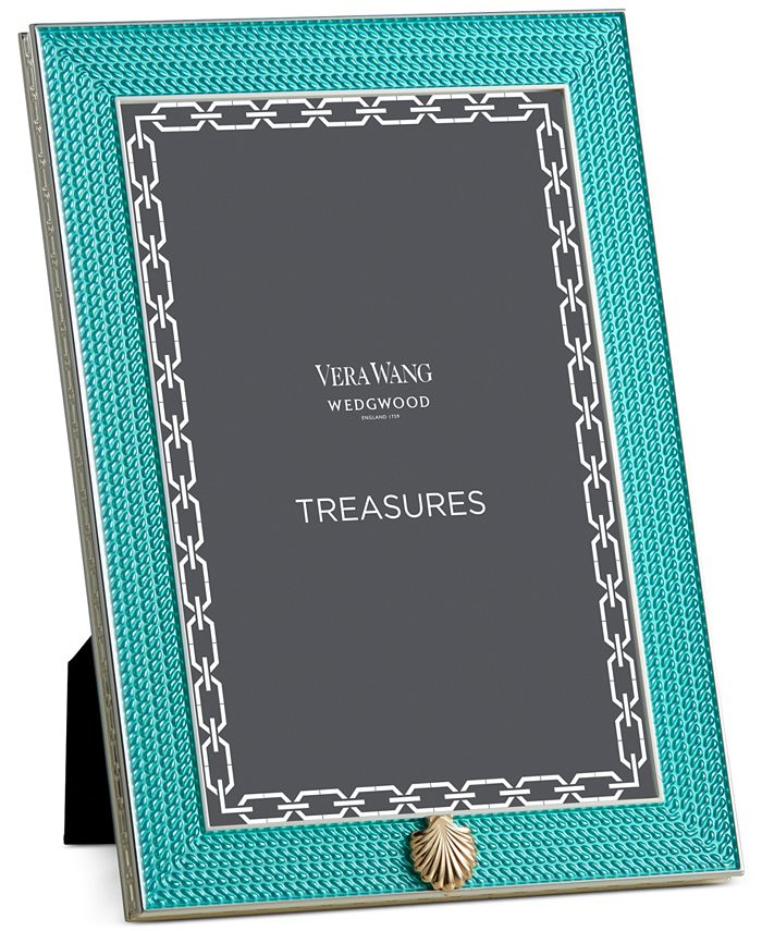 Vera Wang Wedgwood Treasures with Love 4" x 6" Picture Frame - Macy's