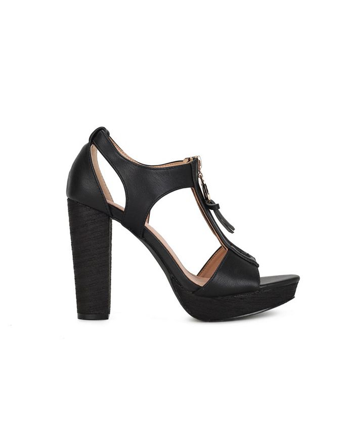 MKF Collection Maddie Platform Sandal by Mia K - Macy's