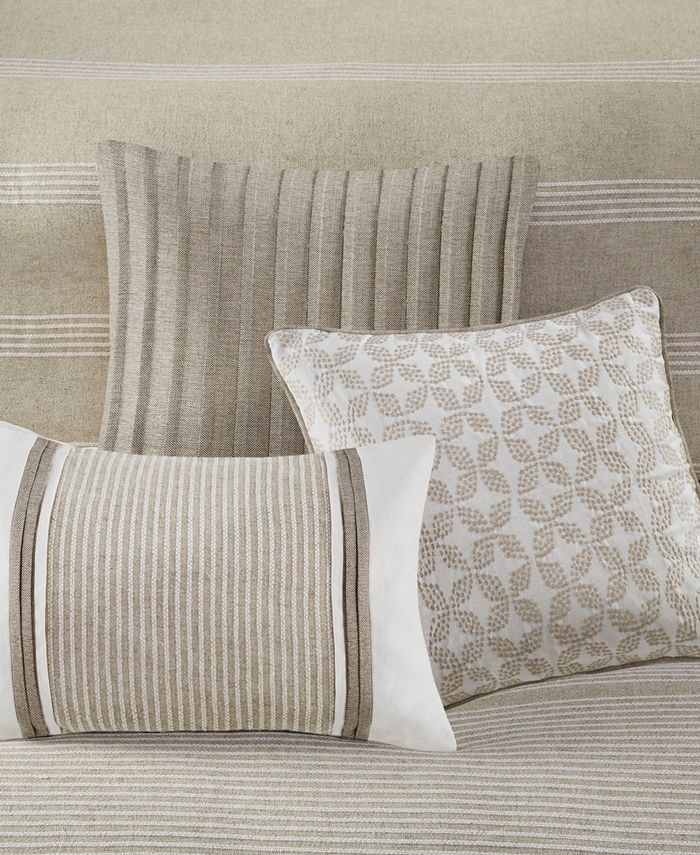 Madison Park Signature Carmel Oversized Jacquard 8-Pc. Comforter Set ...