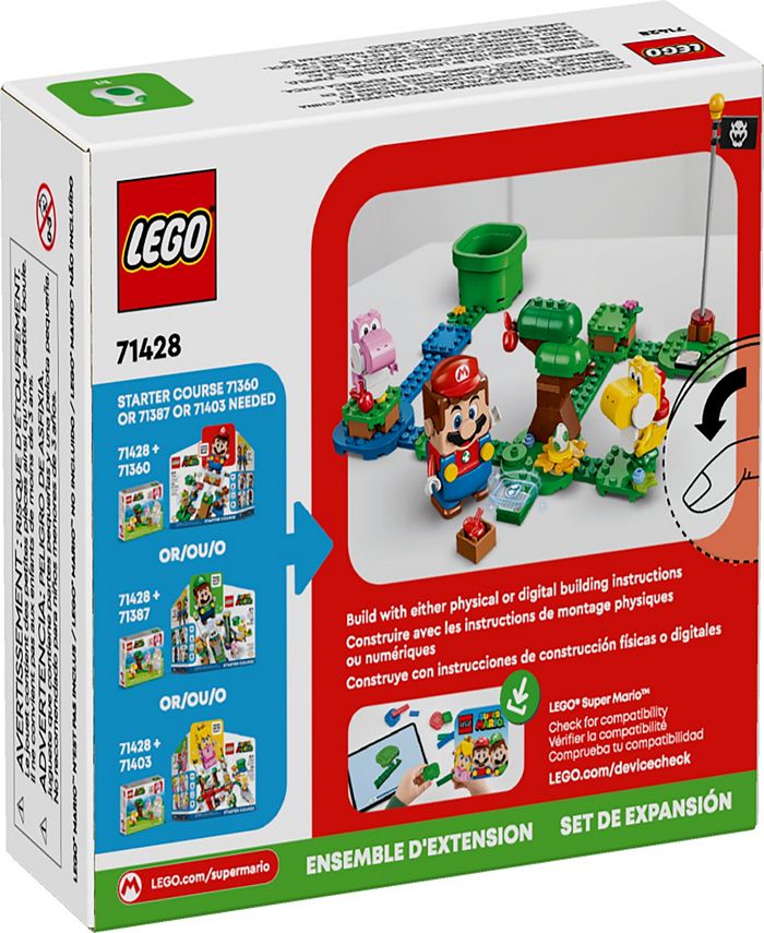 LEGO® Super Mario 71428 Yoshi's Egg-Cellent Forest Expansion Toy ...