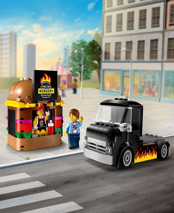 LEGO® City 60404 Great Vehicles Toy Burger Truck Building Set - Macy's