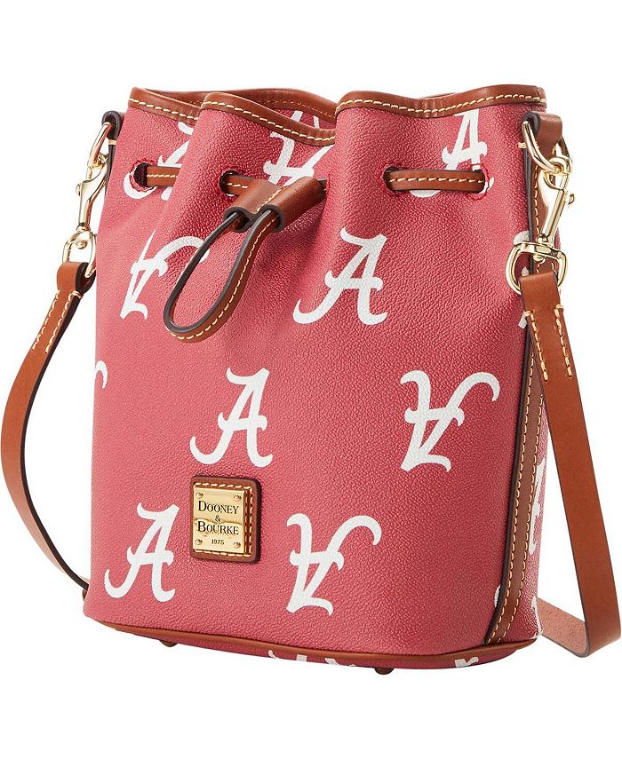 Dooney & Bourke Women's Alabama Crimson Tide Monogram Drawstring Purse ...