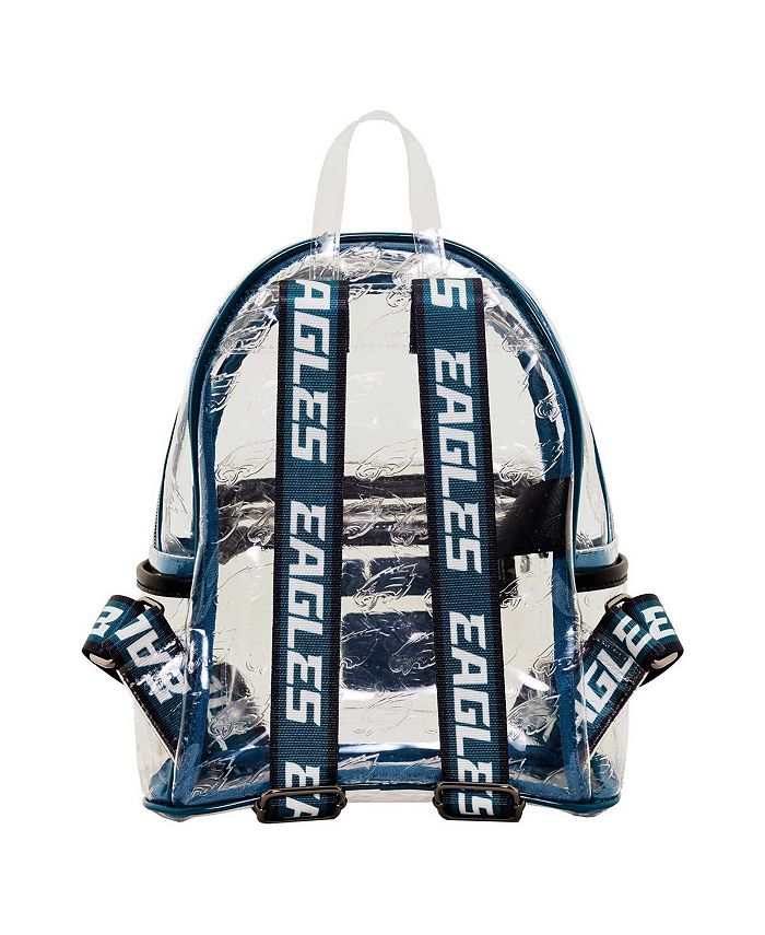 Loungefly Men's and Women's Philadelphia Eagles Clear Mini Backpack ...