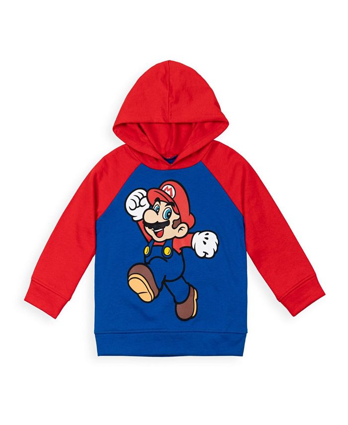 SUPER MARIO Toddler Boys Fleece Long Sleeve Hoodie - Macy's