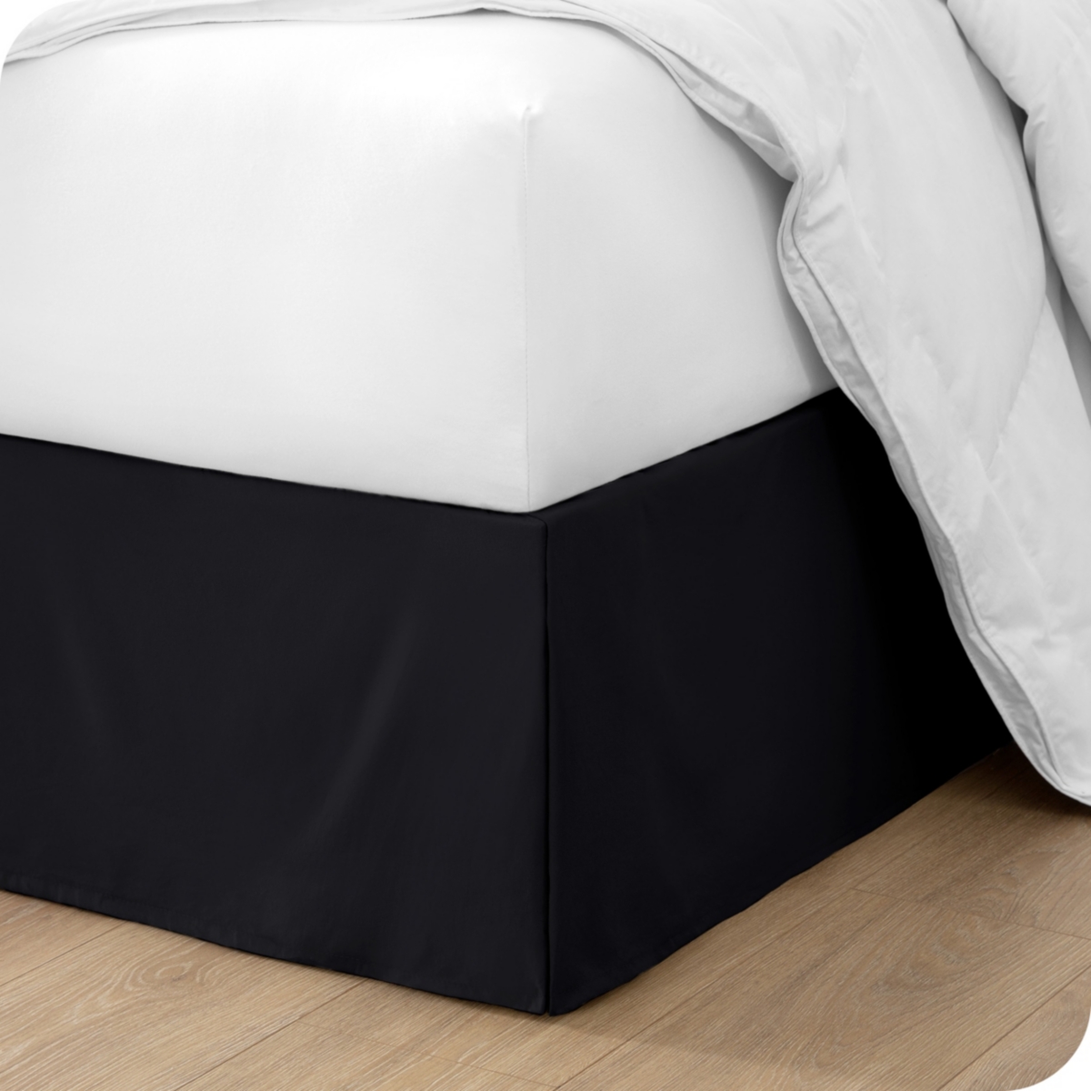 Click here for Bare Home Tailored 15" Pleated Bedskirt King... prices