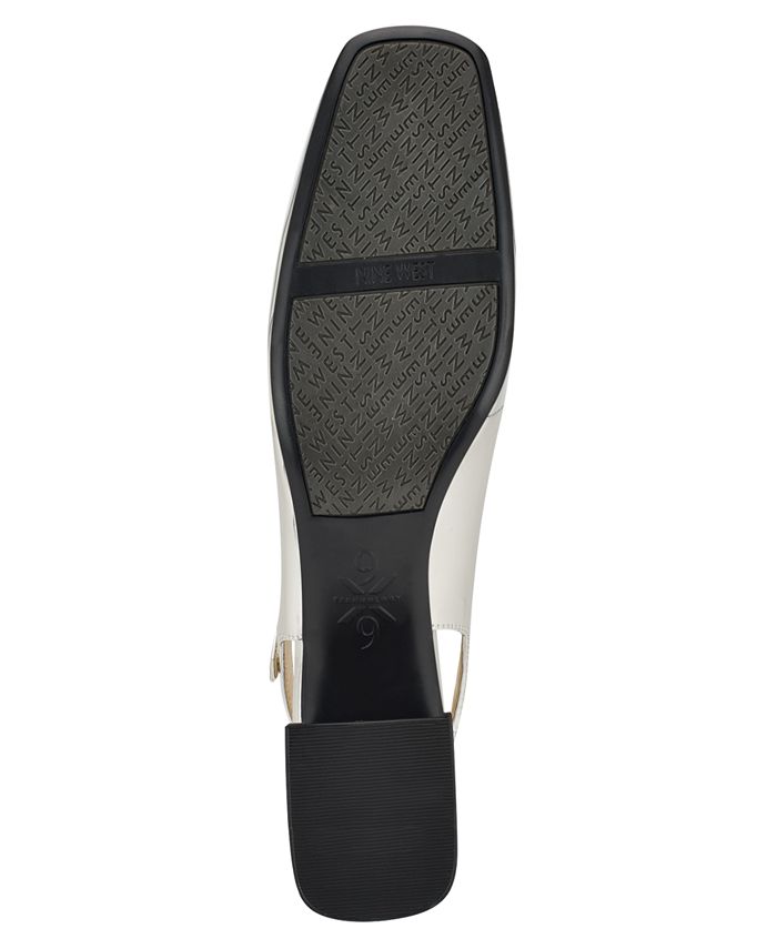 Nine West Women's Roslin 9X9 Block Heel Square Toe Dress Pumps - Macy's