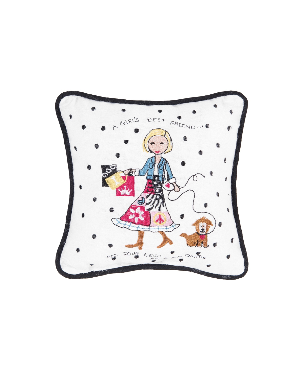 Click here for C&F Home 8 x 8 Peace  Love & Puppies Small Petite... prices