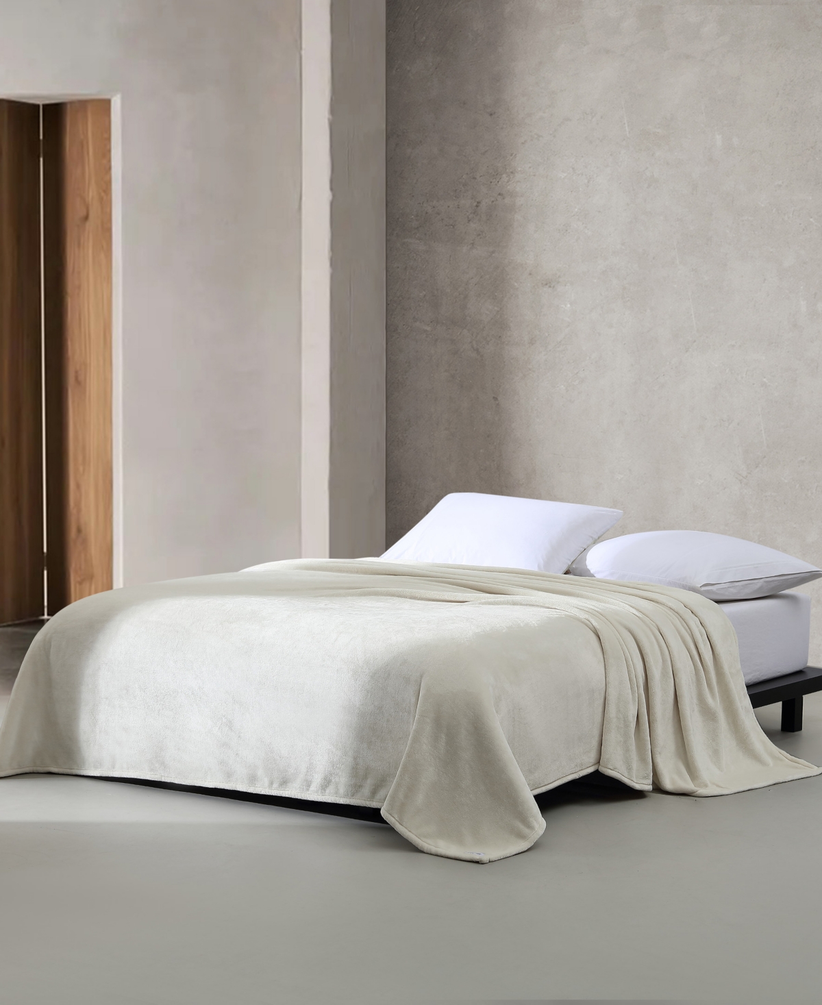 Click here for Calvin Klein Core Plush Solid Blanket  King - Ivor... prices