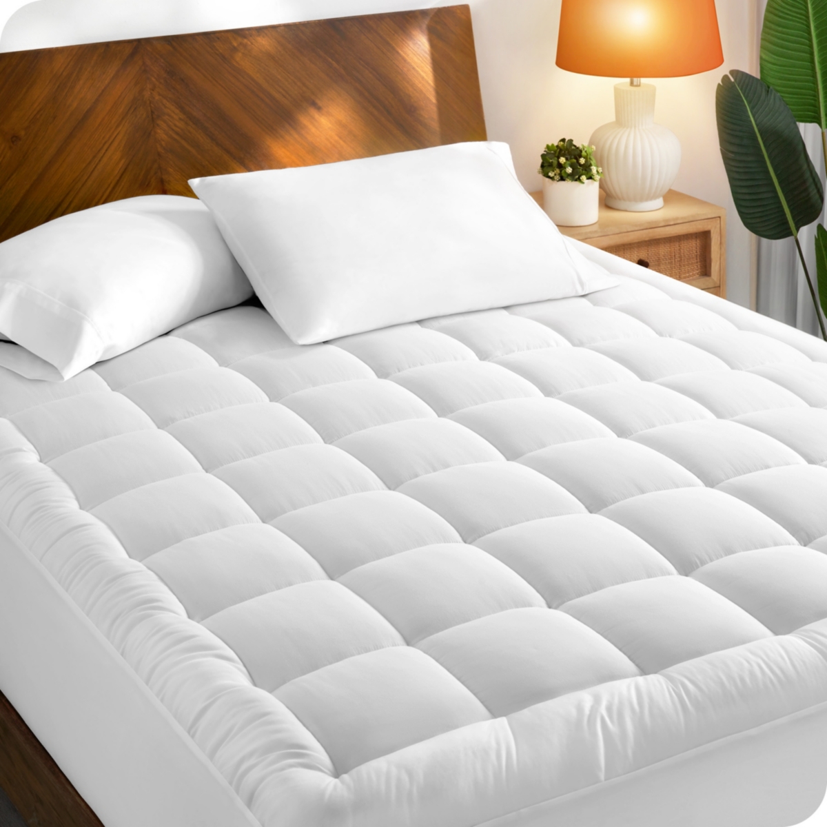 Click here for Bare Home Cotton Top Mattress Pad  Full Xl - White prices