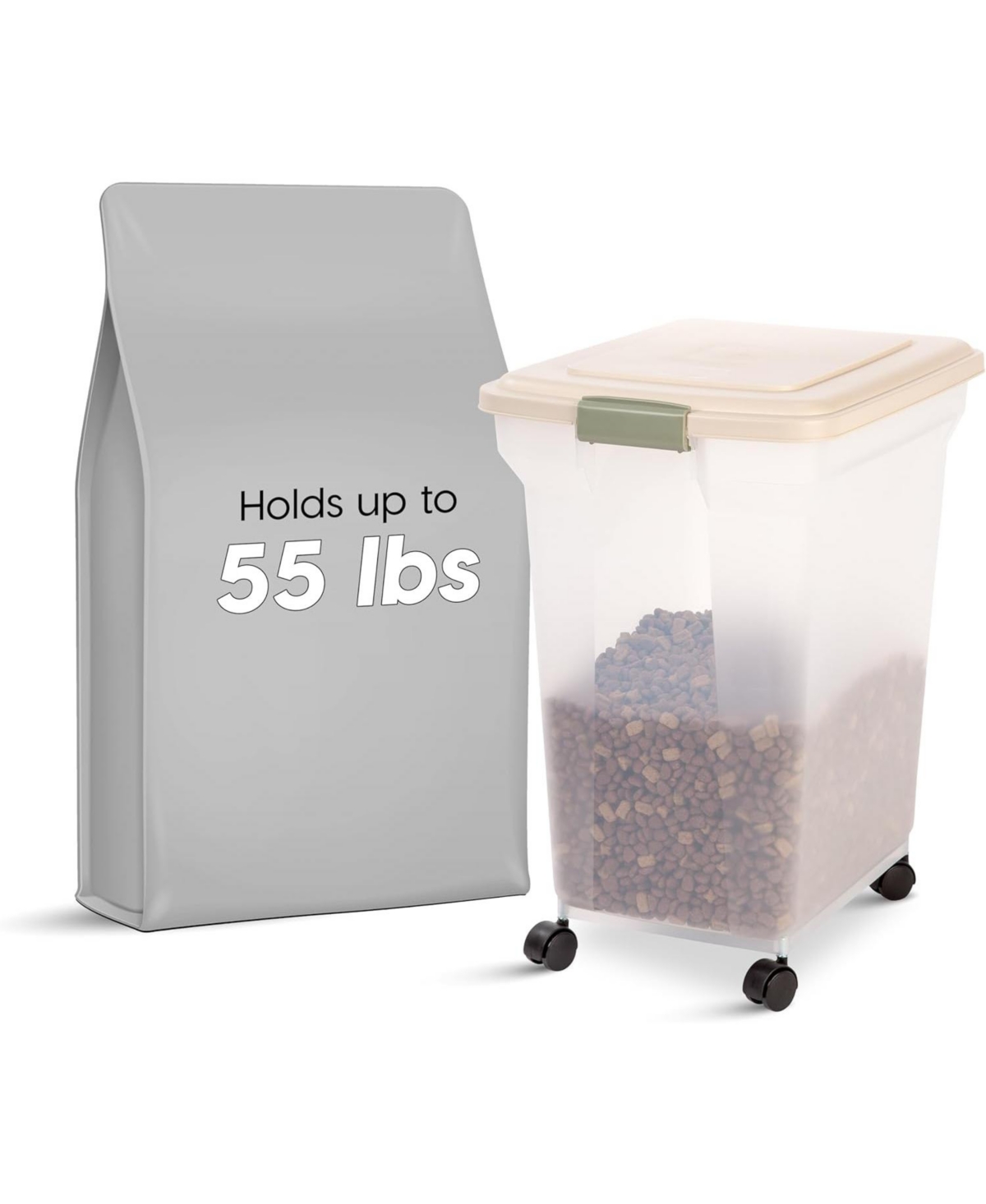 Click here for Iris 67 Quart Airtight Pet Food Storage Container... prices