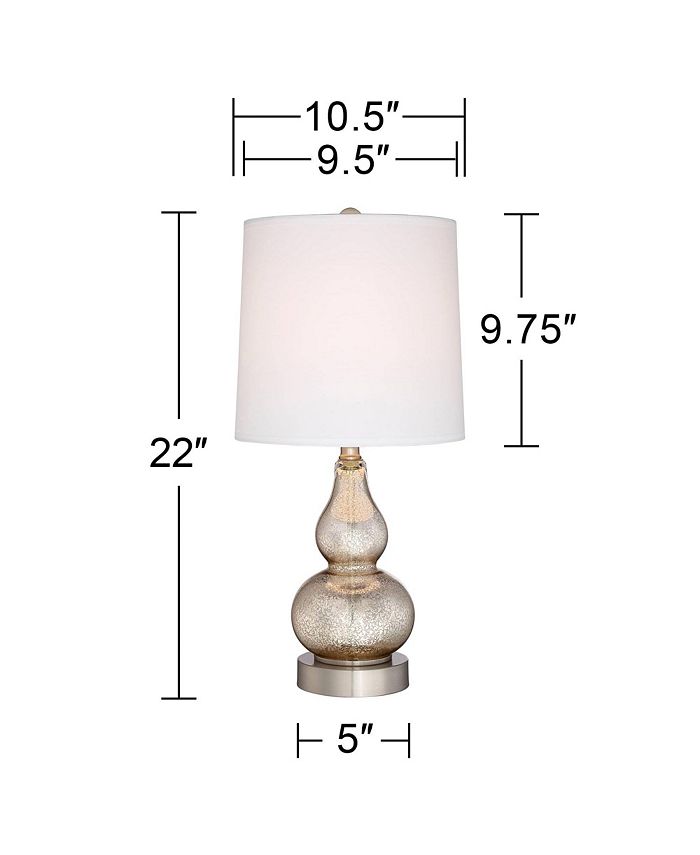 360 Lighting Castine 22" High Small Modern Country Cottage Accent Table ...