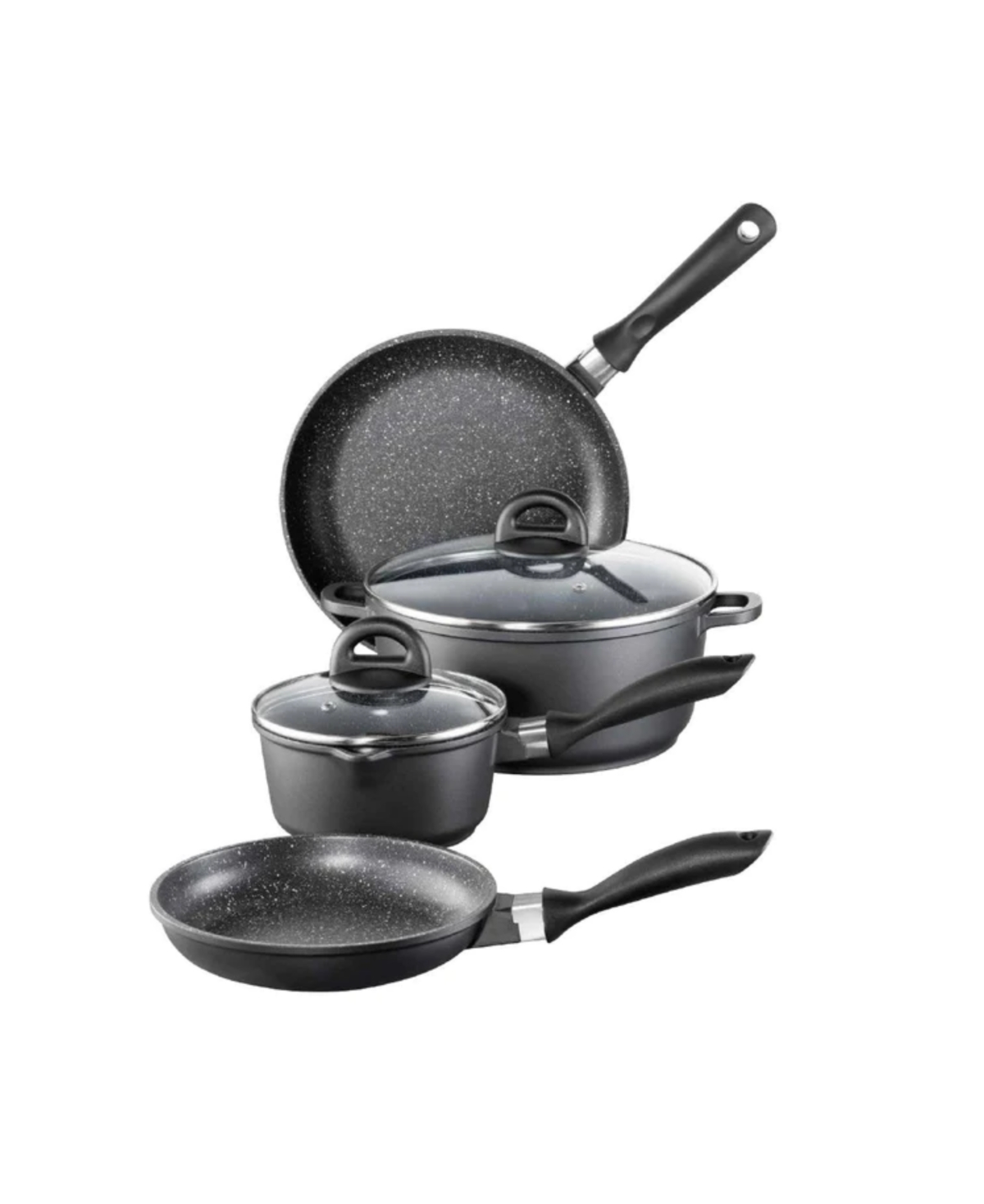 Click here for Cuisine::pro Stone 6pc Cast Aluminum Set - Black prices