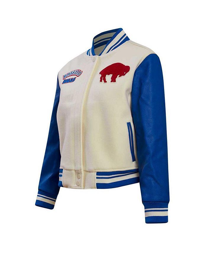 Pro Standard Women's Cream Distressed Buffalo Bills Retro Classic ...