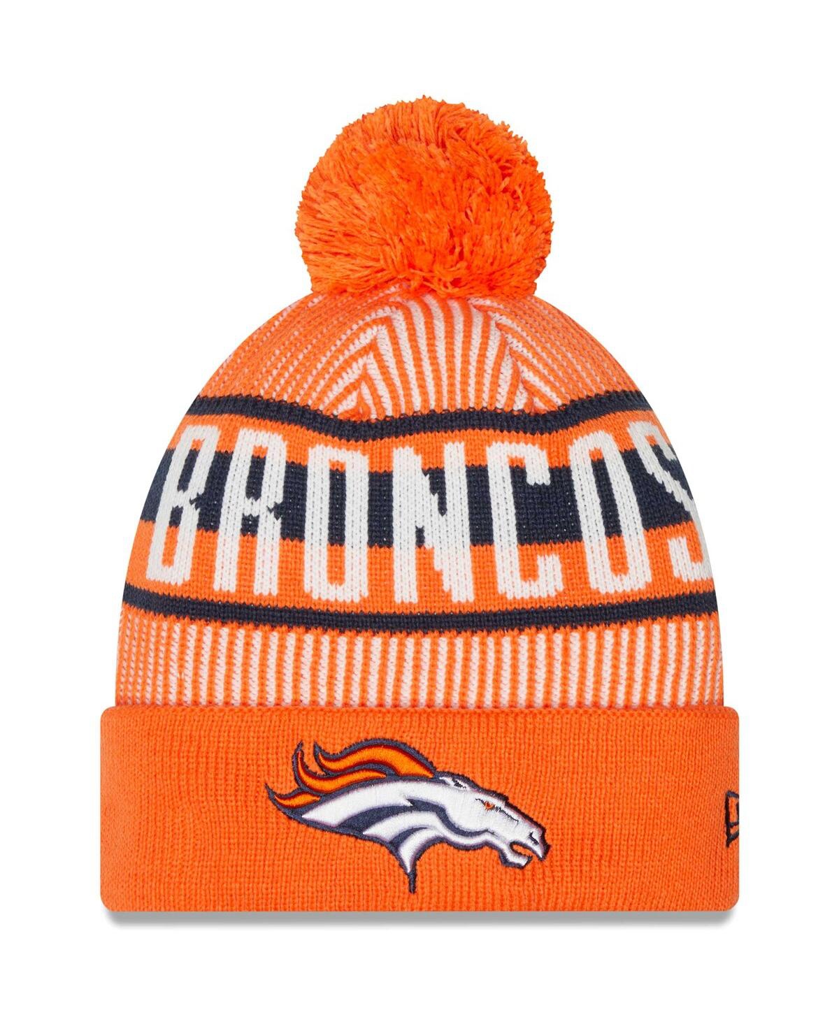 Click here for Mens New Era Orange Denver Broncos Striped Cuffed... prices