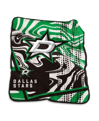 Logo Brands Dallas Stars 50" x 60" Swirl Raschel Throw Blanket - Macy's
