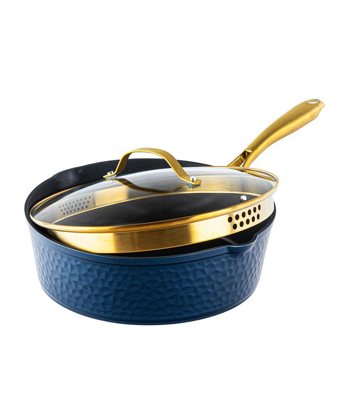 GraniteStone Diamond Charleston Collection Hammered Aluminum Nonstick 4 ...