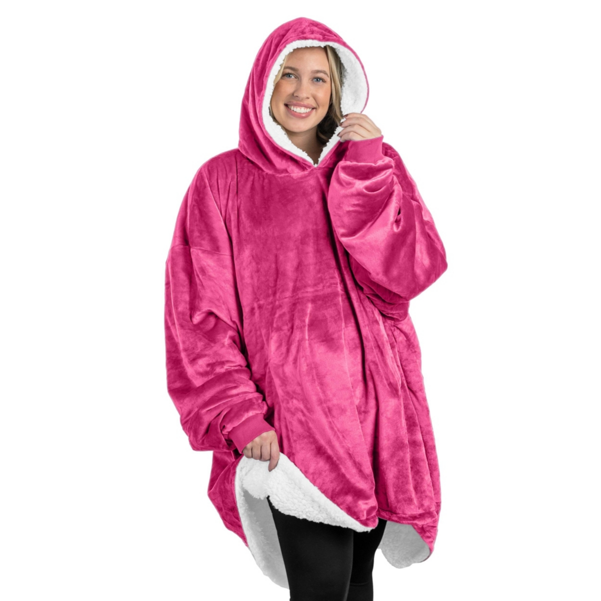 Click here for The Bare Homey - Adult Wearable Blanket - Sherpa S... prices