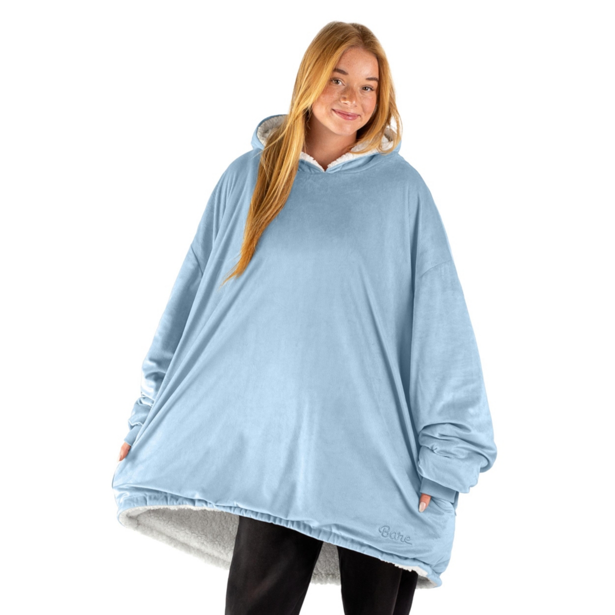 Click here for The Bare Homey - Adult Wearable Blanket - Sherpa S... prices