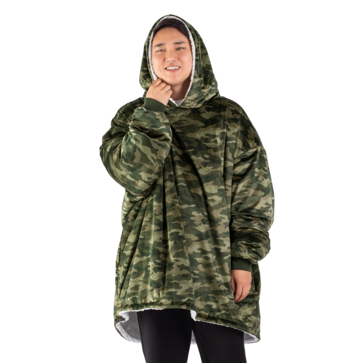 Click here for The Bare Homey - Adult Wearable Blanket - Sherpa S... prices