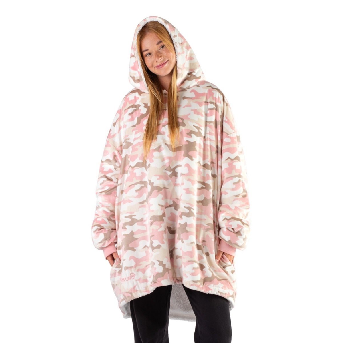 Click here for The Bare Homey - Adult Wearable Blanket - Sherpa S... prices