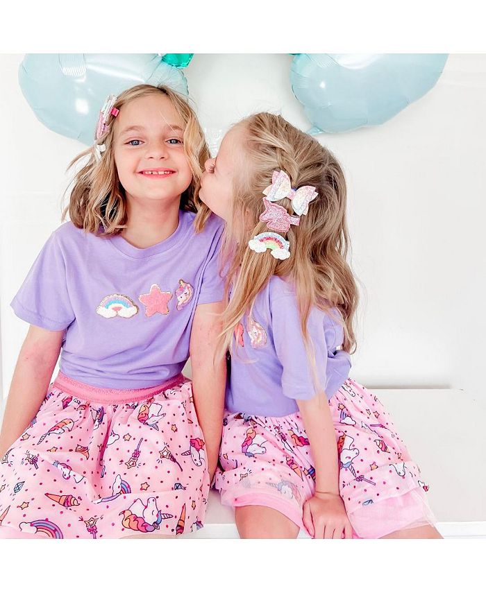 Sweet Wink Child Girl Unicorn Rainbow Clip Set - Macy's