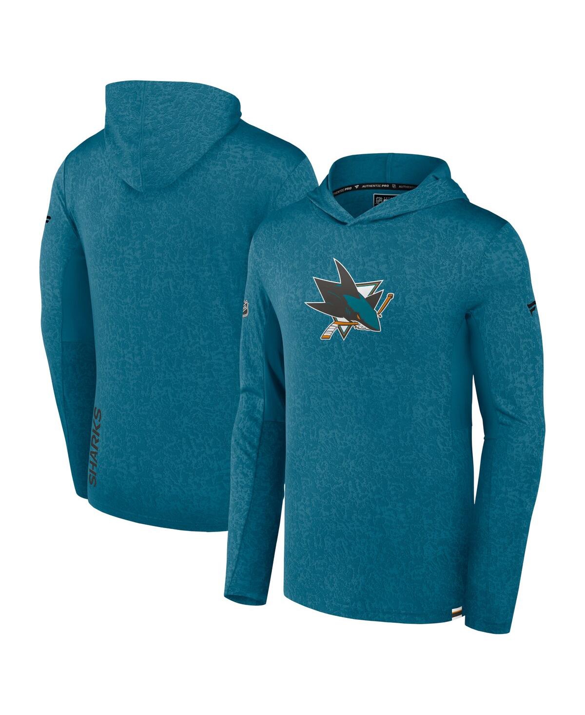 Click here for Mens Fanatics Teal San Jose Sharks Authentic Pro L... prices