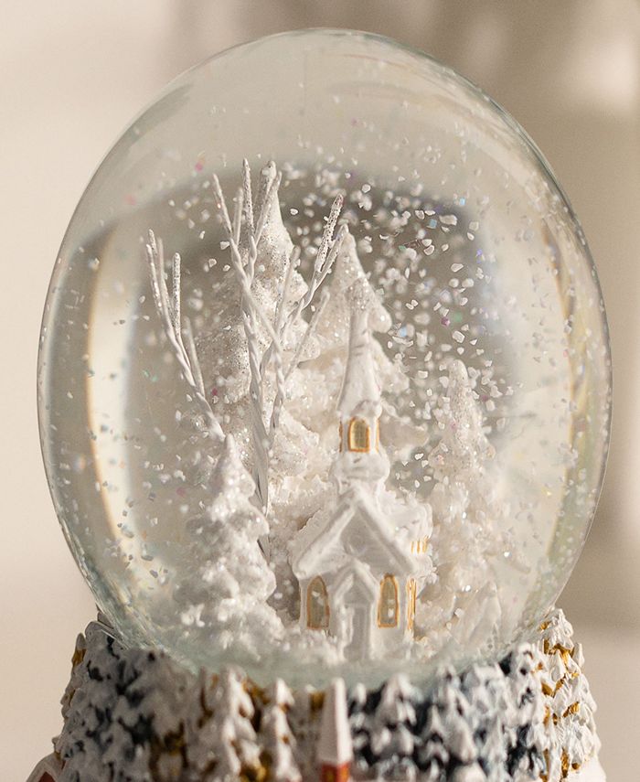 Ashfield & Harkness Winterland Church Snow Globe - Macy's