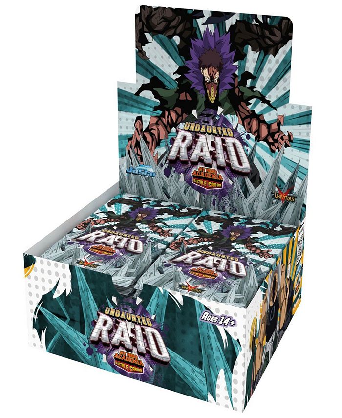 My Hero Academia Undaunted Raid Booster Display Card Game - Macy's