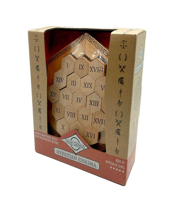 True Genius Hypatian Enigma Wooden Puzzle - Macy's