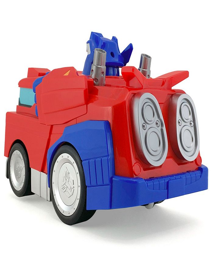 Transfomers Rescue Bots Academy Optimus Prime RC Car - Macy's