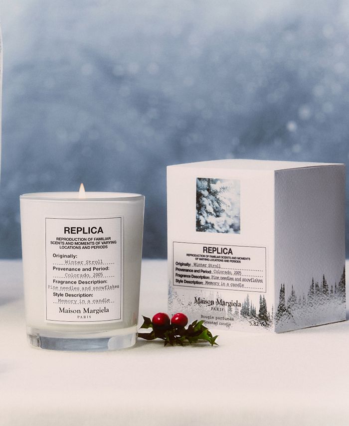 Maison Margiela REPLICA Winter Stroll Scented Candle, 5.82 oz. - Macy's